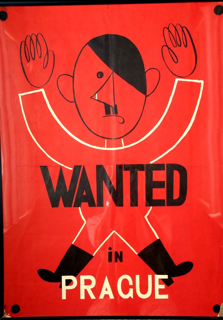 Original Famous Czech Artist Adolf Hoffmeister Poster Travels Home to ...